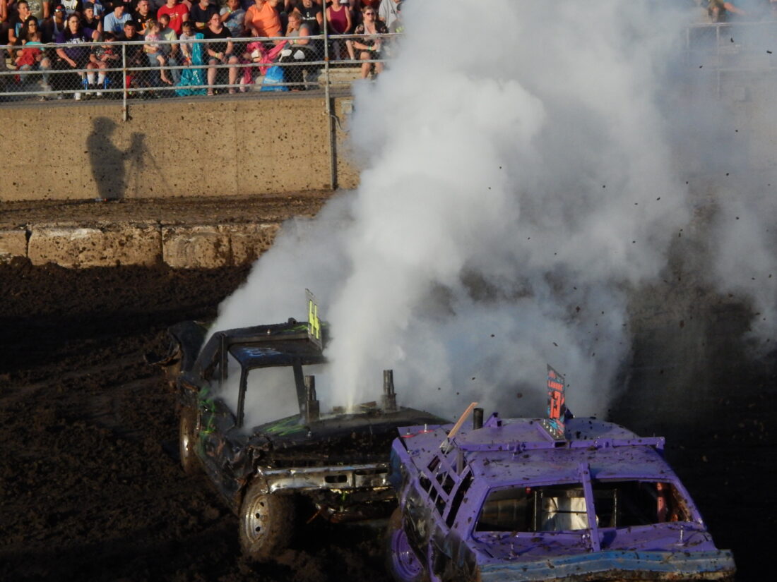Demolition derby delights full-house crowd | News, Sports, Jobs - The ...